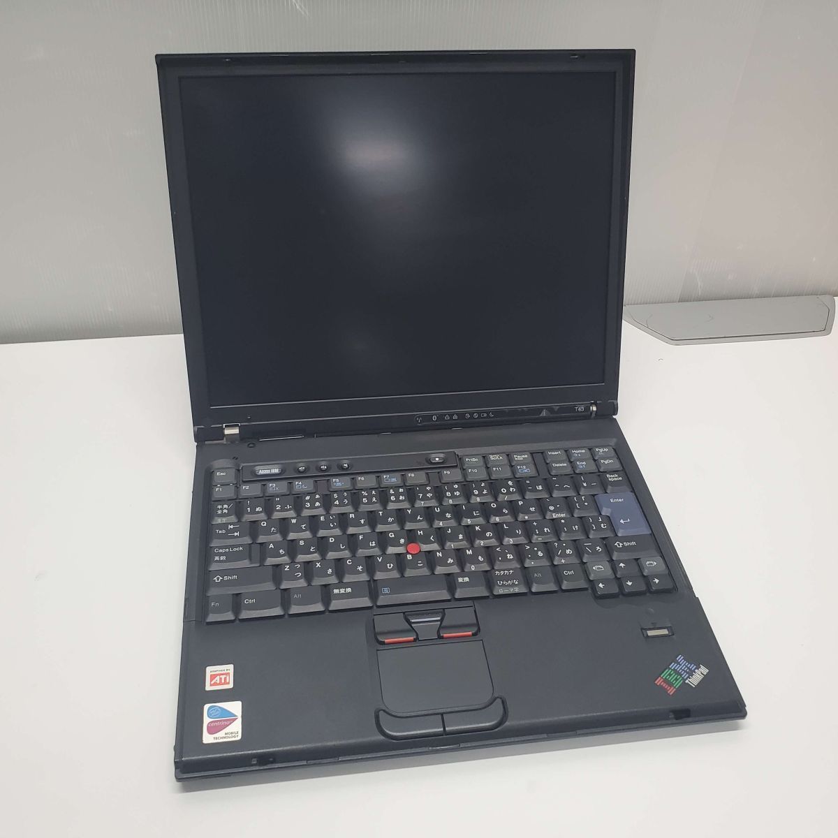 【全体的に状態が悪い】@T0595【ジャンク品・動作不安定】 IBM ThinkPad T43 2668-J3J Pentium M 2 ...