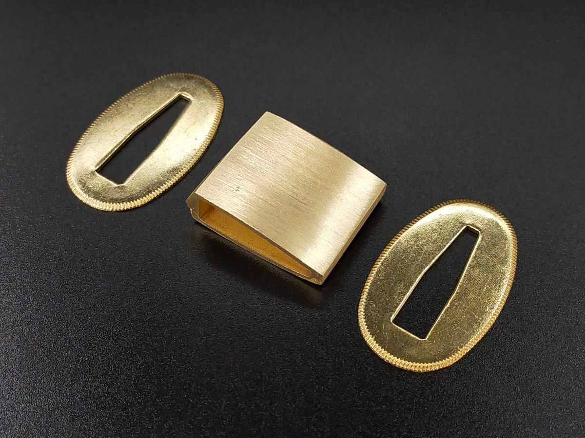 【未使用】はばき 切羽セット 黄銅製 金色 日本刀装具 ハバキ セッパ 37Gの落札情報詳細 - ヤフオク落札価格検索 オークフリー