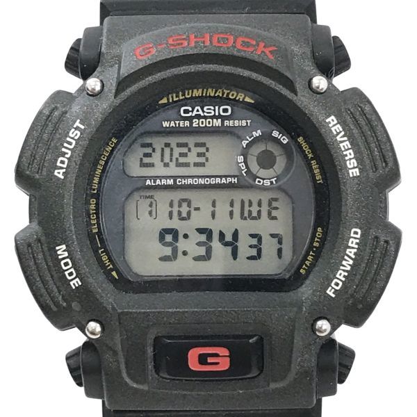 【目立った傷や汚れなし】CASIO カシオ G-SHOCK ジーショック 腕時計 クオーツ DW-9050 デジタル カジュアル カレンダー ...