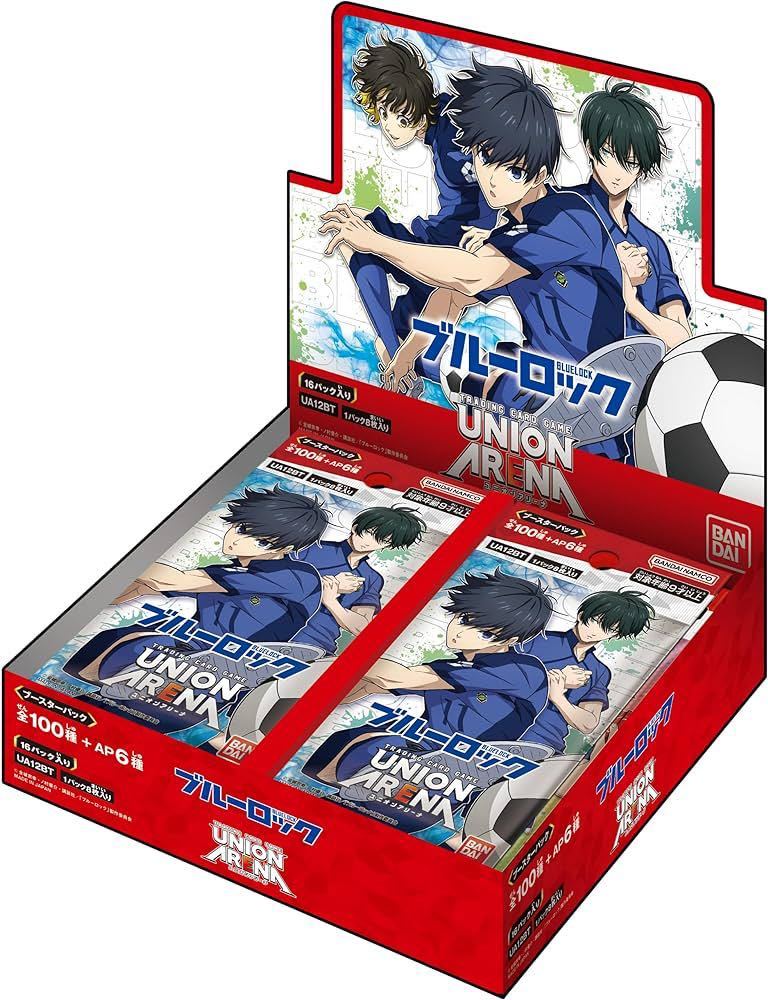 【未使用】【1円】【未開封】バンダイ (BANDAI) UNION ARENA ブースターパック ブルーロック【UA12BT】(BOX)16 ...