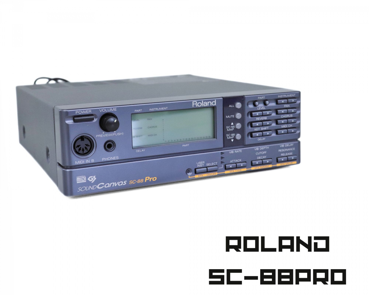 【目立った傷や汚れなし】Roland / ローランド SOUND CANVAS / SC-88 PRO 音源モジュール 010JZBZ01の ...