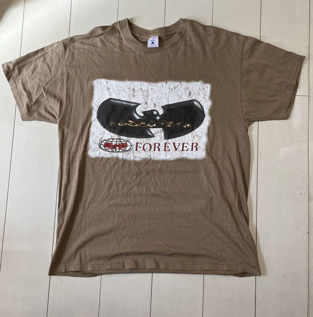 【目立った傷や汚れなし】ウータンクラウン WU-TANG 90s ヴィンテージ バンドTラップT シングルステッチ 野村訓市 藤原ヒロシ 映画 ...