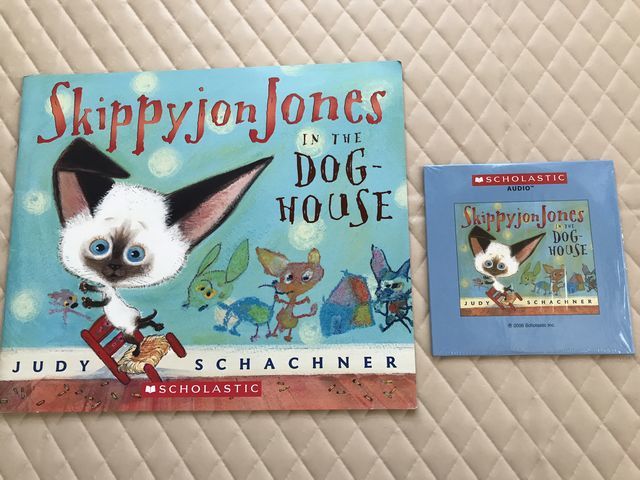 【目立った傷や汚れなし】★英語絵本(CD付) SCHOLASTIC ★ Skippyjon Jones IN THE DOG-HOUSE ...