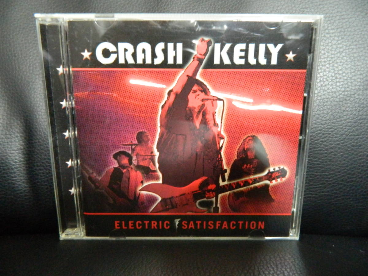 【やや傷や汚れあり】(18) CRASH KELLY / ELECTRIC SATISFACTION 日本盤 ジャケ、経年の汚れあり 発送は ...