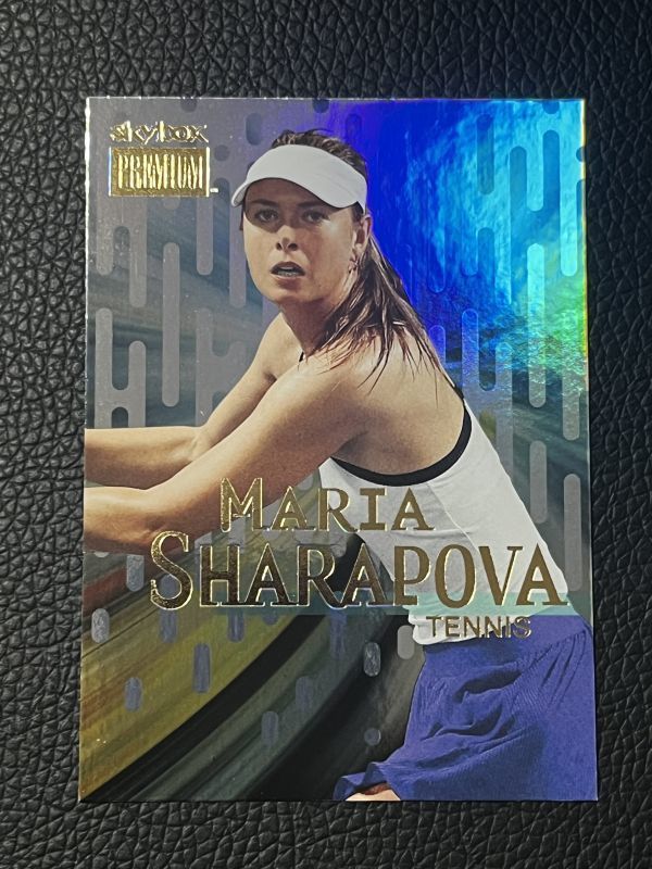【目立った傷や汚れなし】Maria Sharapova マリア・シャラポワ 2022 SkyBox Metal Universe ...