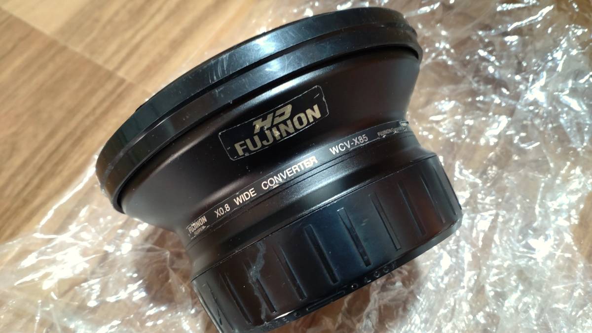 【全体的に状態が悪い】【WCV-X85】 FUJINON ワイドコンバータ（XDCAM PMW-320Kなどに）の落札情報詳細 - Yahoo ...