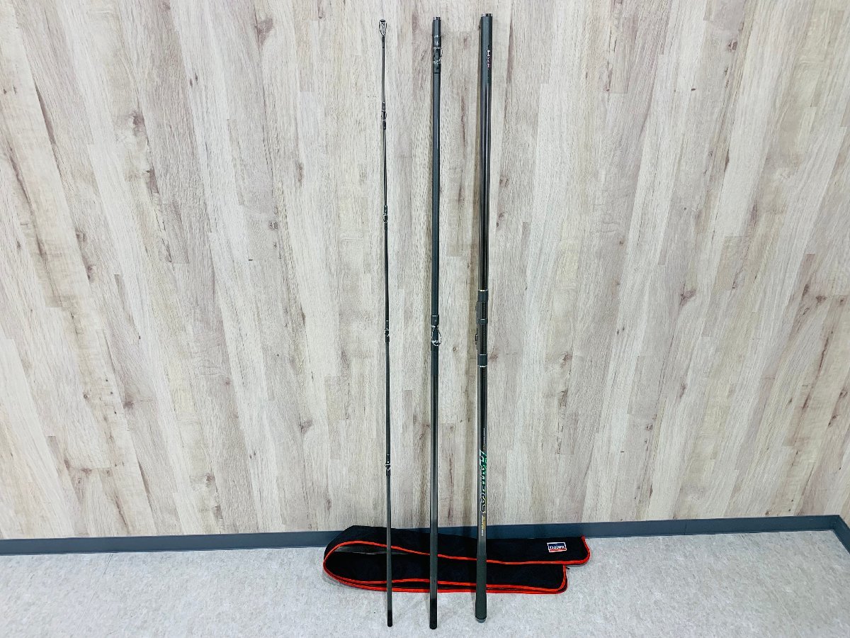 【やや傷や汚れあり】Daiwa SZ HATTERAS 35-405LD 3分割 ダイワ ハテラス チタニウム DS・07T 投げ竿 釣竿 ...
