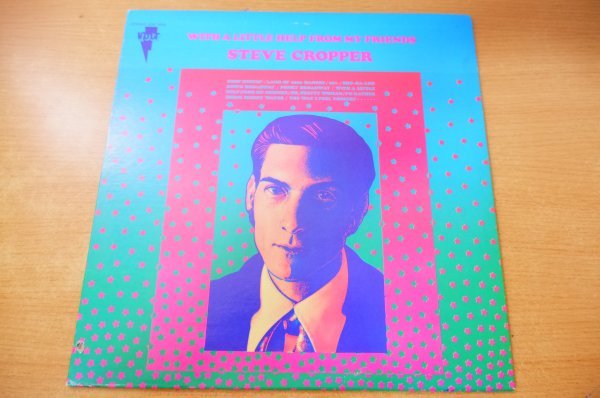 【やや傷や汚れあり】H2-093＜LP/US盤/美盤＞Steve Cropper / With A Little Help From My Friendsの落札情報詳細 - ヤフオク落札価格 ...