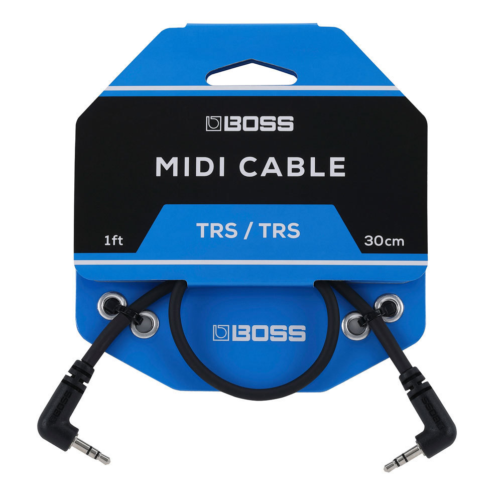 【未使用】BOSS BCC-1-3535 MIDI Cable 3.5mm TRS/TRS 30cm LL MIDIケーブルの落札情報詳細 - ヤフオク落札価格検索 オークフリー