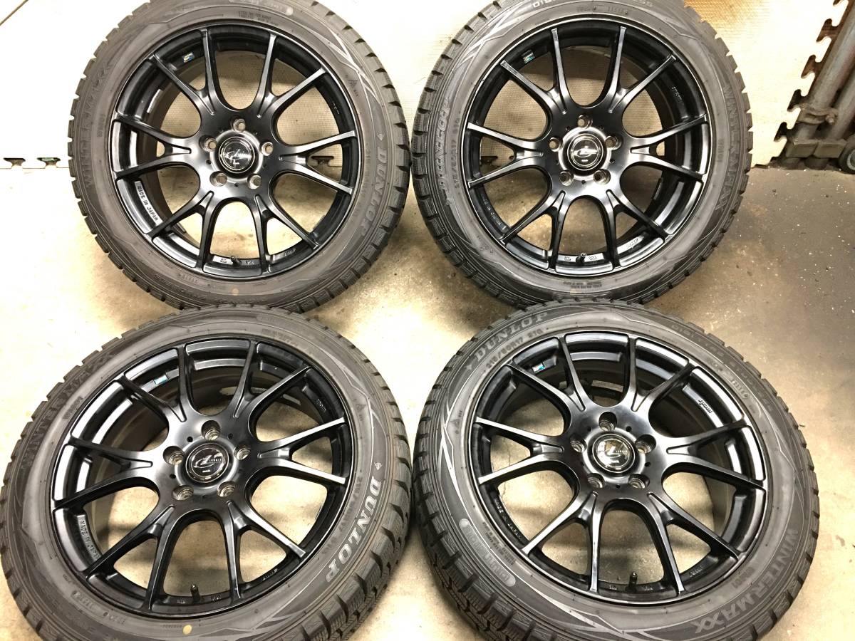 【新品】未使用品！Weds LEONIS(レオニス)EX 7J-17 off+53 pcd114.3/5H ホイールのみ4本セット オデッセイ,ヴェゼル,ティアナ,レヴォーグ他！の落札情報詳細 ...