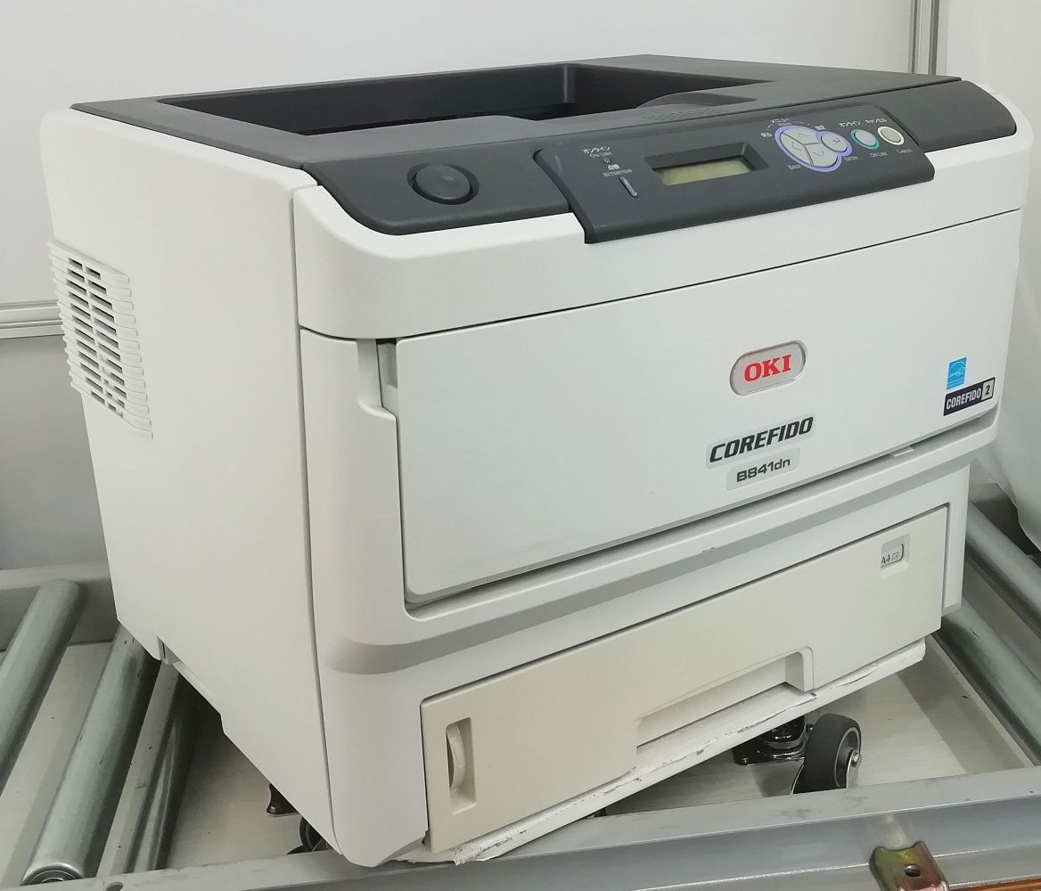 【やや傷や汚れあり】【印刷枚数52961枚】OKI A3 モノクロ レーザー プリンター COREFIDO2 B841dn 一週間返品保証【H23120911】の落札情報詳細 - ヤフオク落札 ...