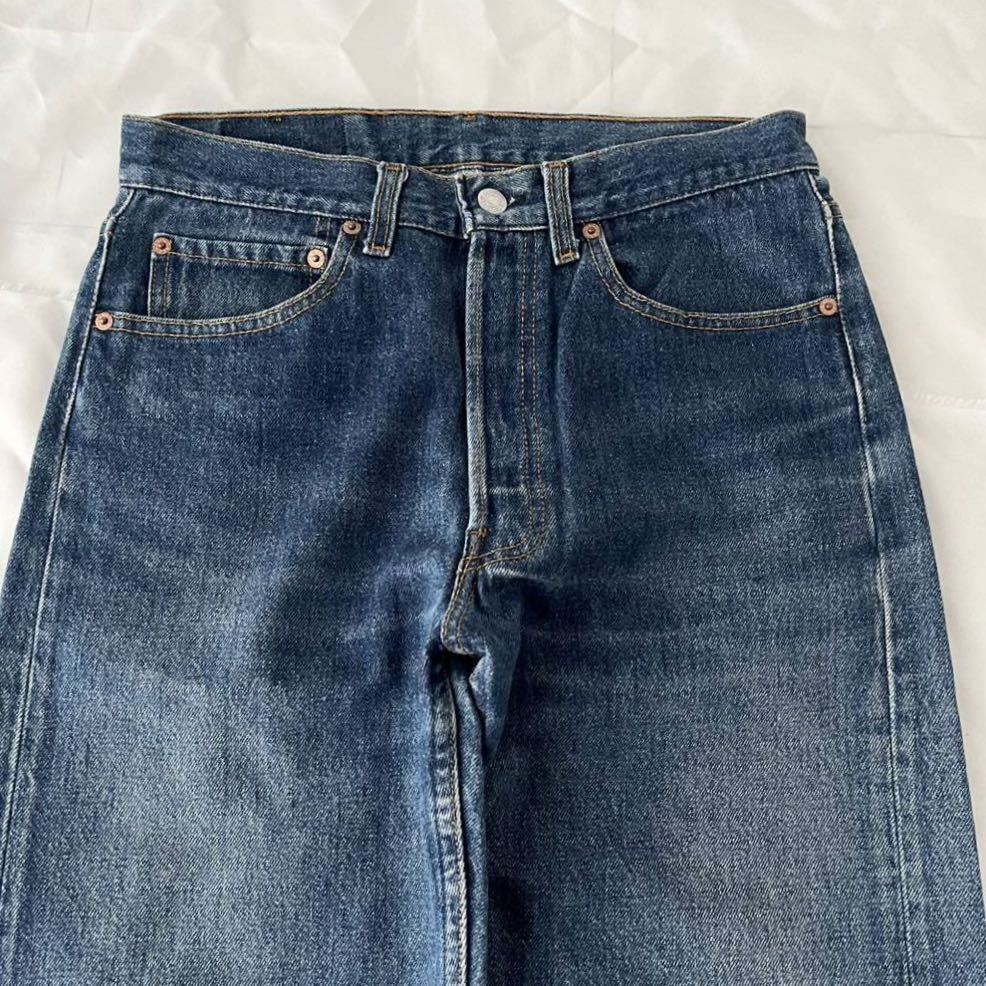 【未使用に近い】極上！90’s USA製 先染めブラックLevi’s 501リーバイス 501 66 bige 501xx ビンテージ vintage 80’s 519 1558 506xx ...