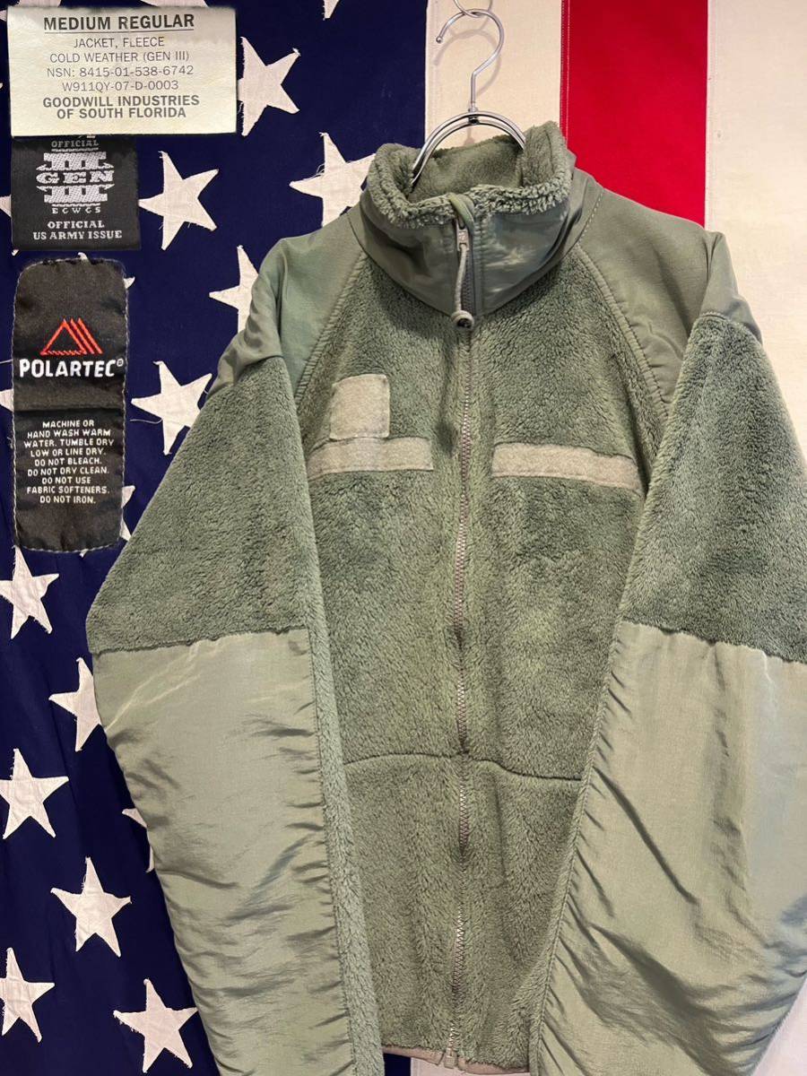 【新品】Goodwill社 GEN3 米軍 ポーラテック フリース ジャケット ECWCS GENⅢ ML 検 PCU L7 L3 ODA ...