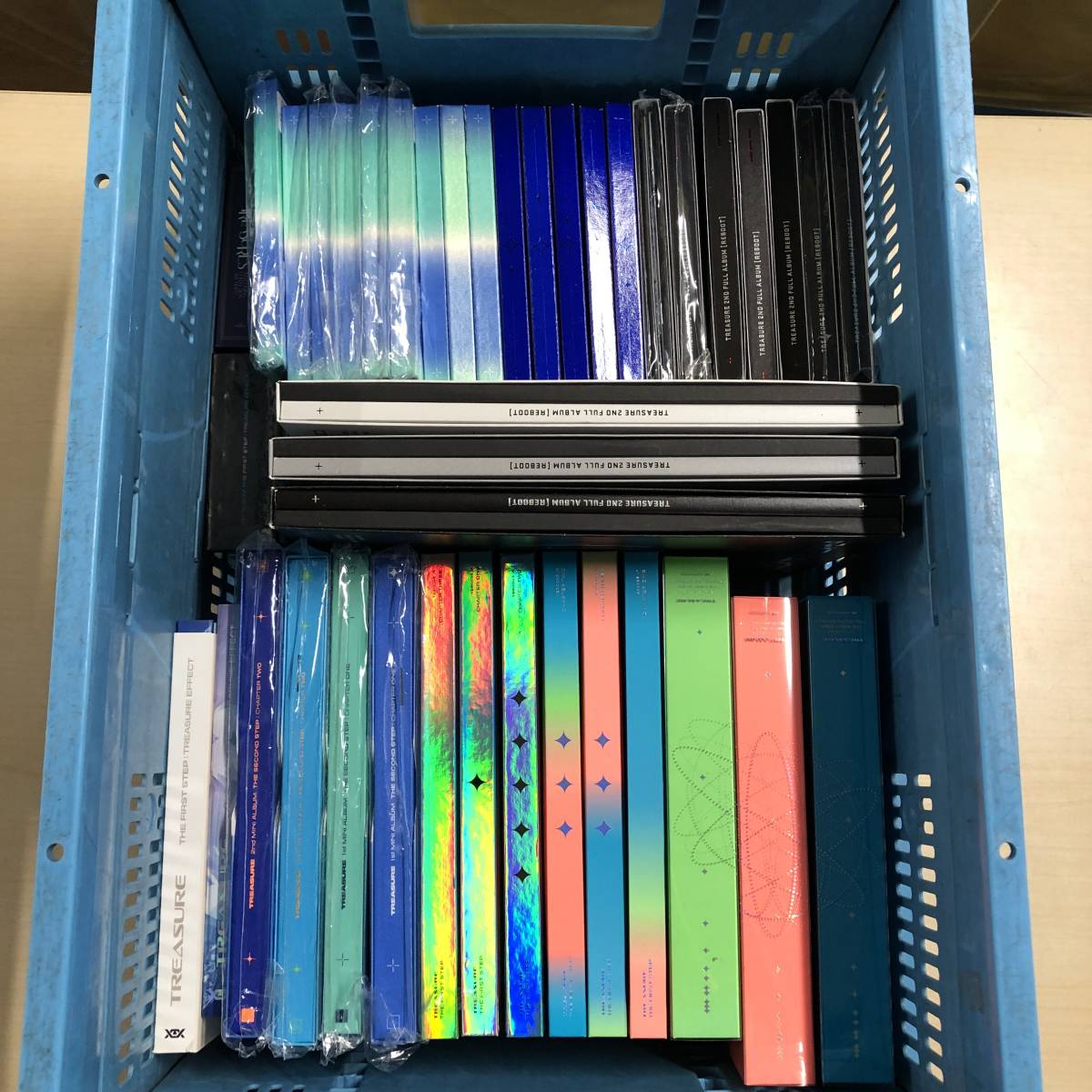 【全体的に状態が悪い】 TREASURE トレジャー CD まとめ セット THE FIRST STEP SECOND EFFECT CHAPTER ONE TWO THREE REBOOTの ...