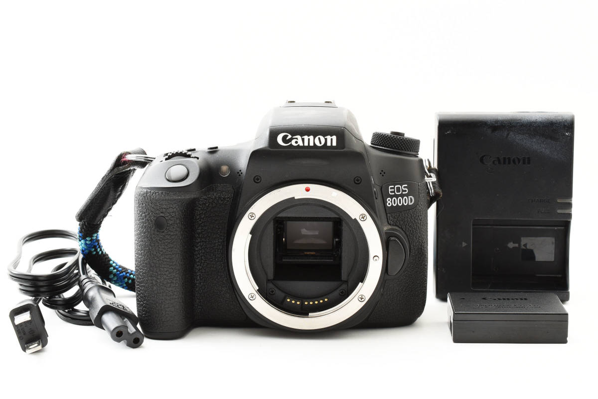 【やや傷や汚れあり】キヤノン Canon EOS 8000D ボディ ヨセミテストラップ付き 10421の落札情報詳細 - ヤフオク落札価格 ...