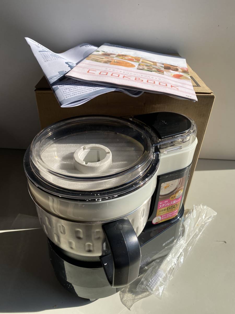 【やや傷や汚れあり】⑤t330 TIGER タイガー タイガーマイコンフードプロセッサー SKF-H101 ディープブラック ミキサー キッチン用品 箱付 ジャンクの落札情報詳細 - ヤフオク ...