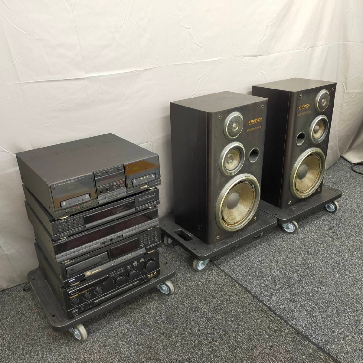 【やや傷や汚れあり】T6142＊【ジャンク】【3個口】KENWOOD ケンウッド T-7J A-7J GE-7 X-7J DP-7J S-7J システムコンポの落札情報詳細 - Yahoo ...