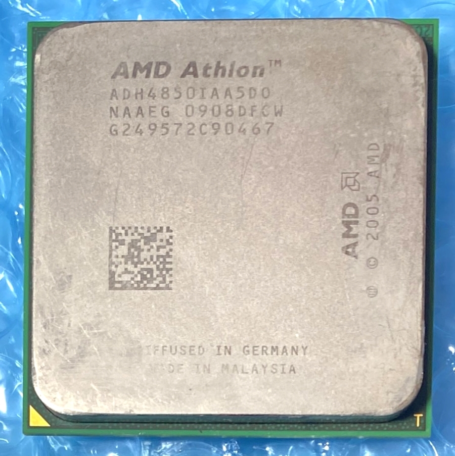 【傷や汚れあり】.. AMD SocketAM2 Athlon 64 X2 4850e / ADH4850IAA5DO 2.5GHzの落札情報詳細 - Yahoo!オークション落札価格検索 ...