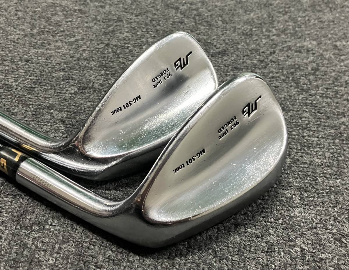 【傷や汚れあり】MIURA/三浦技研 MG-S01 tour 99.3pure FORGED 52°+58° ウェッジ2本組 Dynamic ...