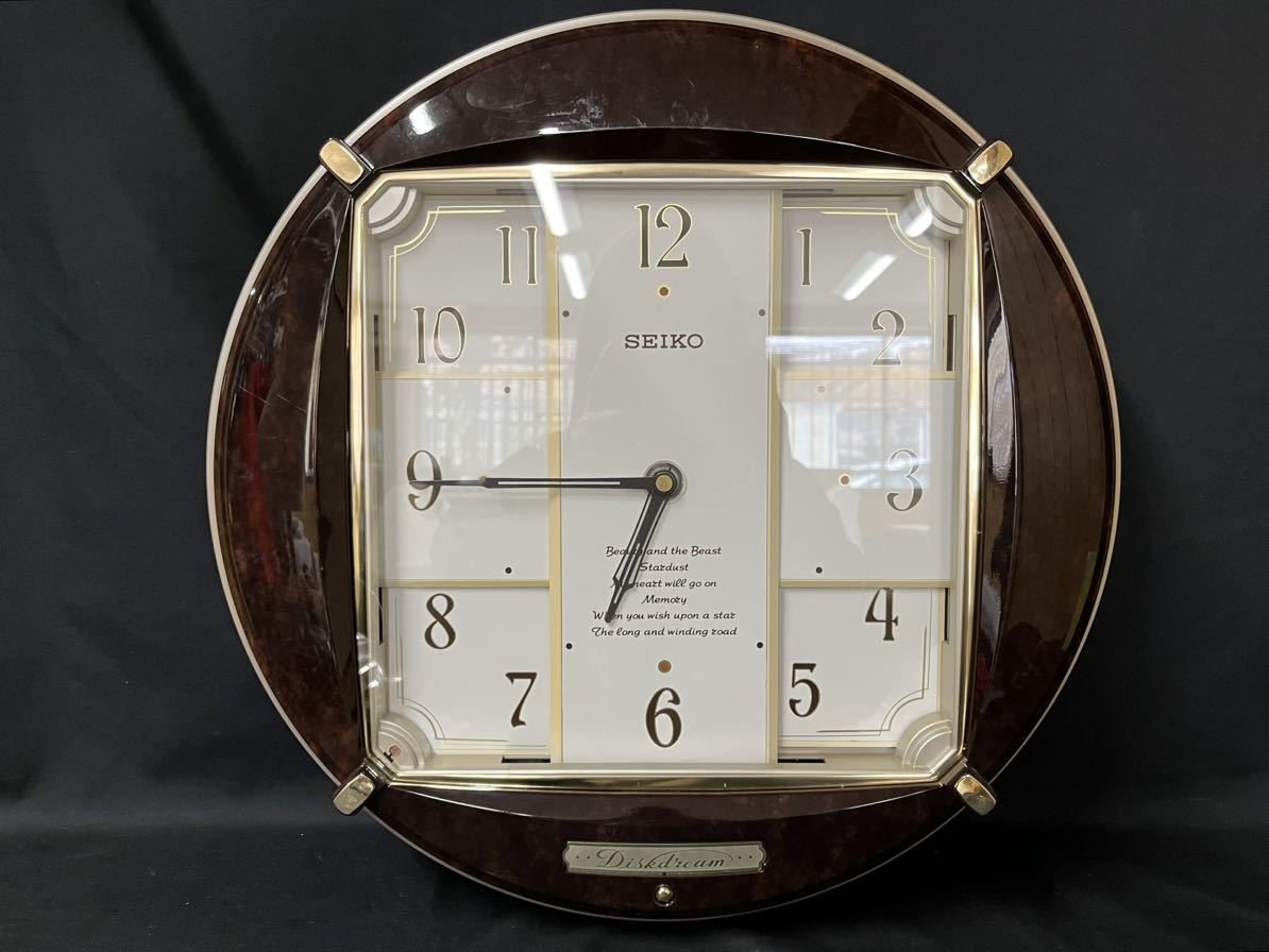 SEIKO クロック AM240P 掛け時計 からくり時計 電波時計の落札情報詳細 - ヤフオク落札価格検索 オークフリー