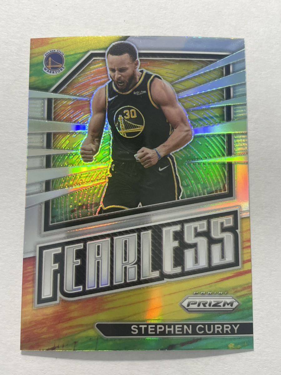 【目立った傷や汚れなし】Stephen Curry 2022 Prizm SILVER Fearless Insert NBAカードの落札情報 ...