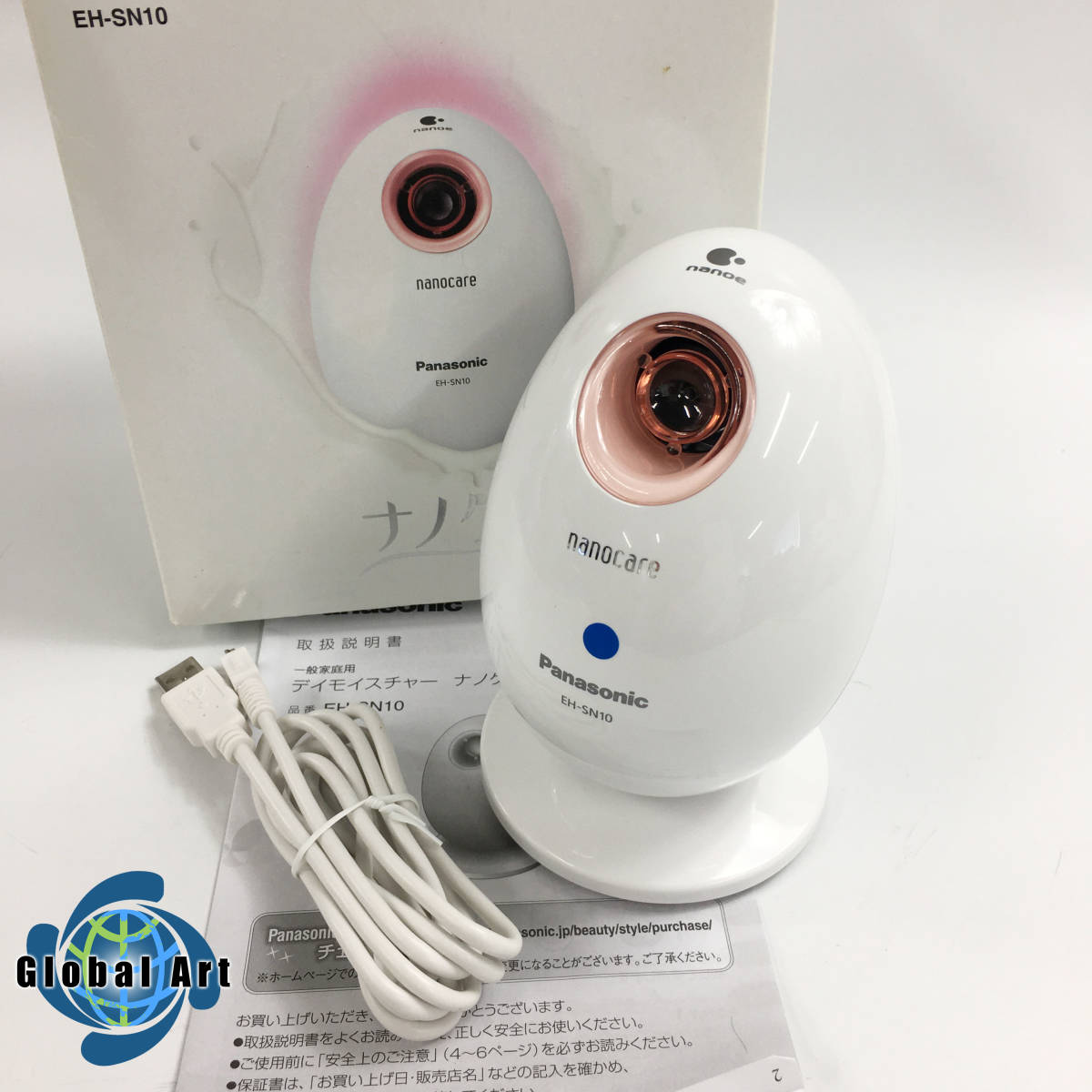 【やや傷や汚れあり】★D12232/Panasonic パナソニック/デイモイスチャー/ナノケア/ナノイー/EH-SN10/ホワイト×ピンク/箱付/通電OKの落札情報詳細 - Yahoo ...