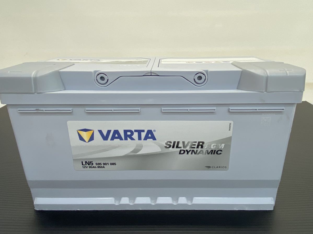 【未使用に近い】VARTA バルタAGM 『 正規VARTA製 』LN5 595 901 085 AGM 95Ah 850A BMW F31 バッテリーの落札情報詳細 - Yahoo ...