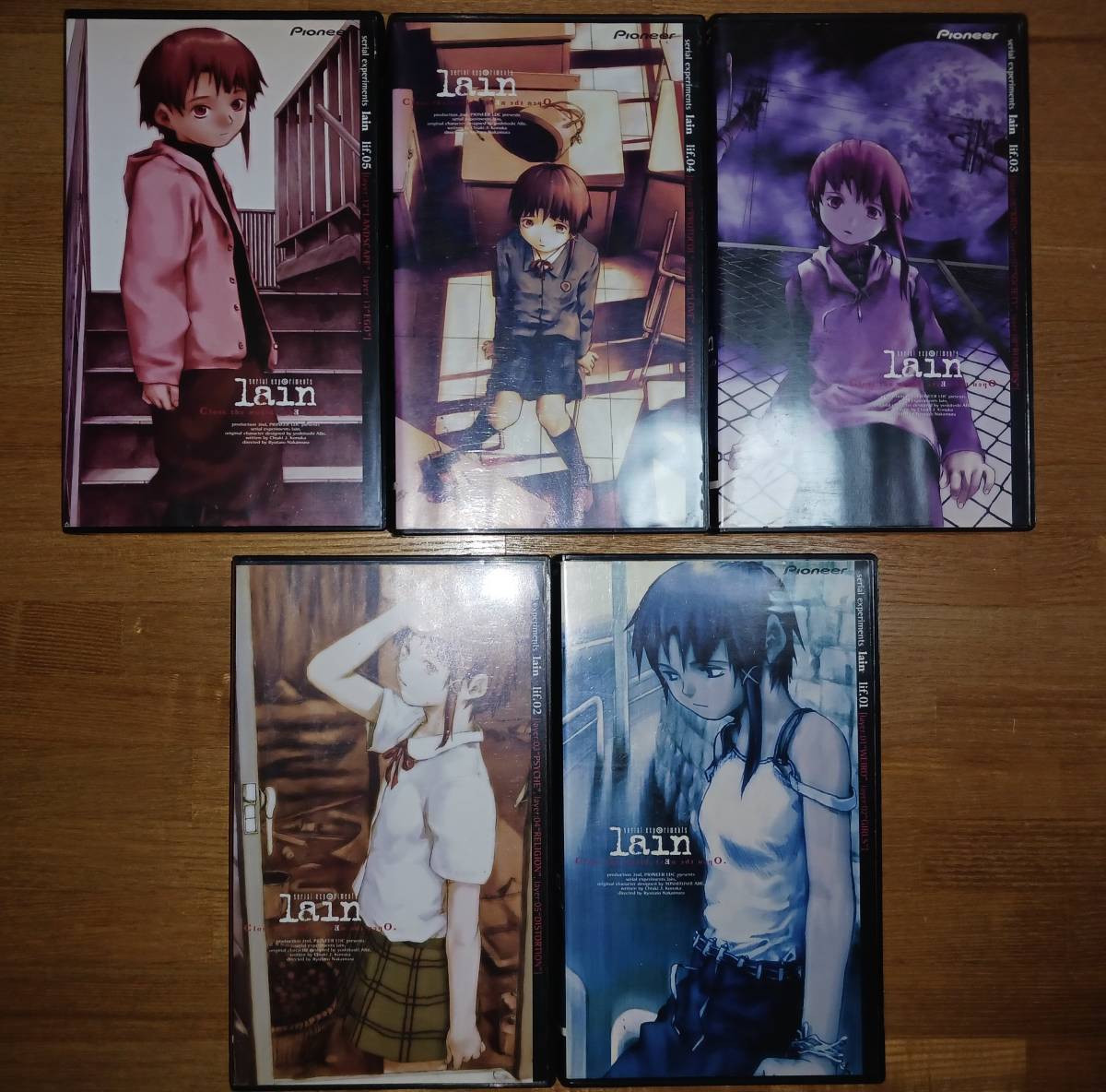 【やや傷や汚れあり】【T⑰C】 serial experiments lain LD-BOX シリアルエクスペリメンツの落札情報詳細 ...