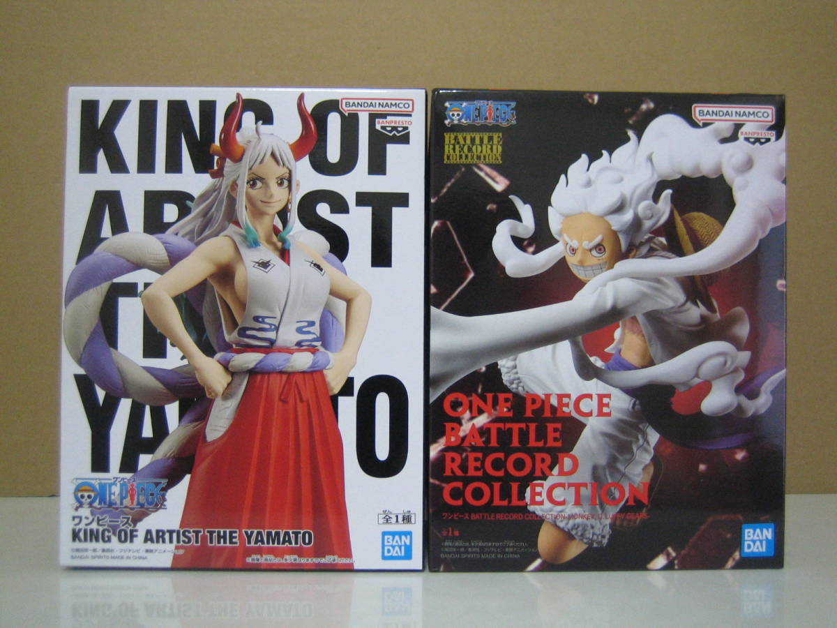【未使用】ワンピース BATTLE RECORD COLLECTION-MONKEY.D.LUFFY GEAR5-＆KING OF ARTIST THE YAMATO 全2種の落札情報詳細 ...