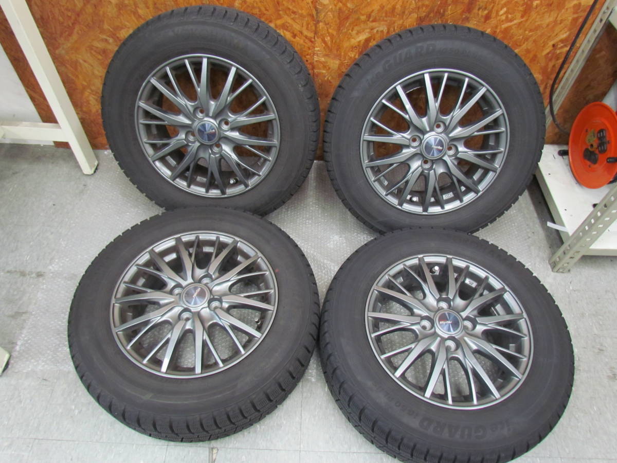 【傷や汚れあり】TK-TJ1 YOKOHAMA iG50PLUS 175/70R14 14x5.5J +48 4H- 100 4本 スタッドレスタイヤ 2019年製の落札情報詳細 ...