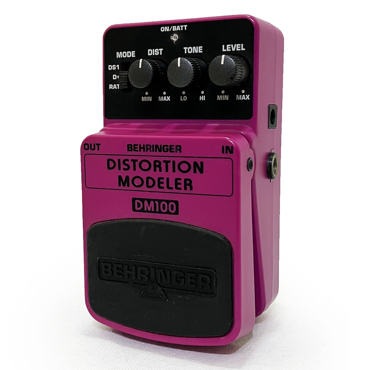 【目立った傷や汚れなし】ベリンガー ディストーション モデラー エフェクター BEHRINGER DM100 DISTORTION ...