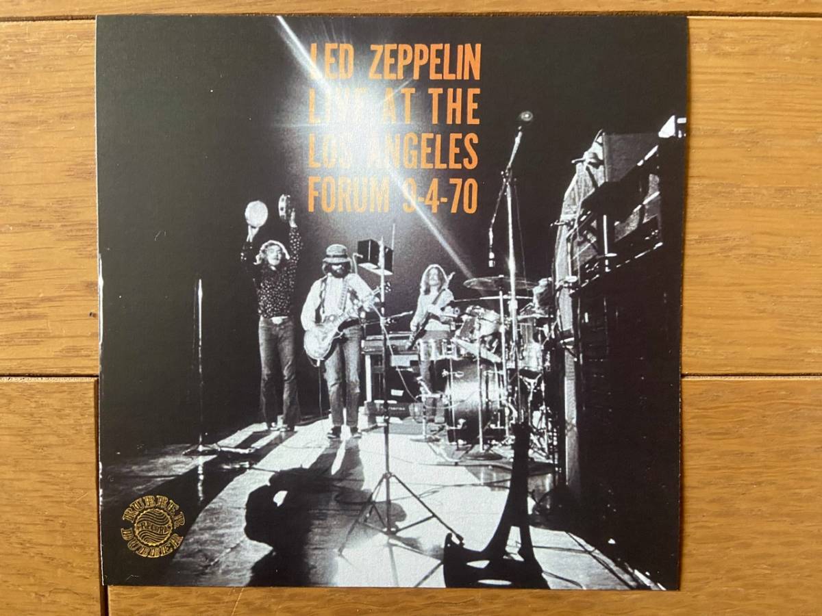 【未使用に近い】LH盤：Led Zeppelin『LIVE AT THE LOS ANGELES FORUM 9-4-70』(1CDR)の落札 ...