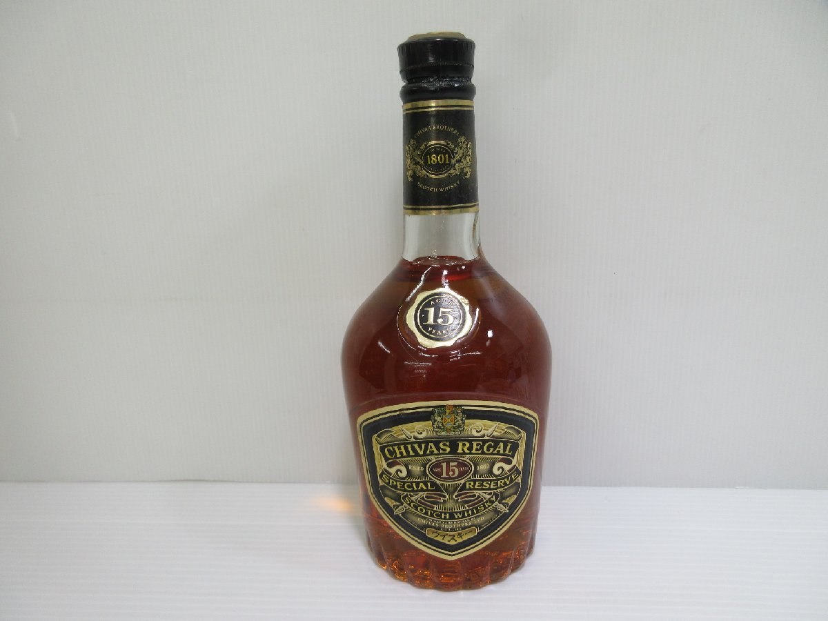 【やや傷や汚れあり】シーバスリーガル 15年 スペシャルリザーブ CHIVAS REGAL SPECIAL RESERVE 750ml 43% スコッチウイスキー 未開栓 古酒/B35319の ...