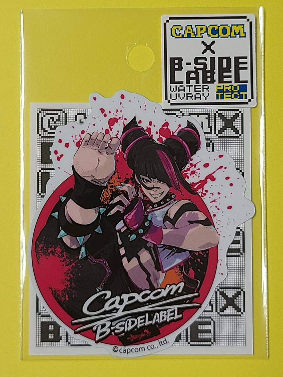 【未使用】ストリートファイター6 B-SIDE LABELステッカー ジュリ CAPCOM カプコンの落札情報詳細 - ヤフオク落札価格検索 オークフリー