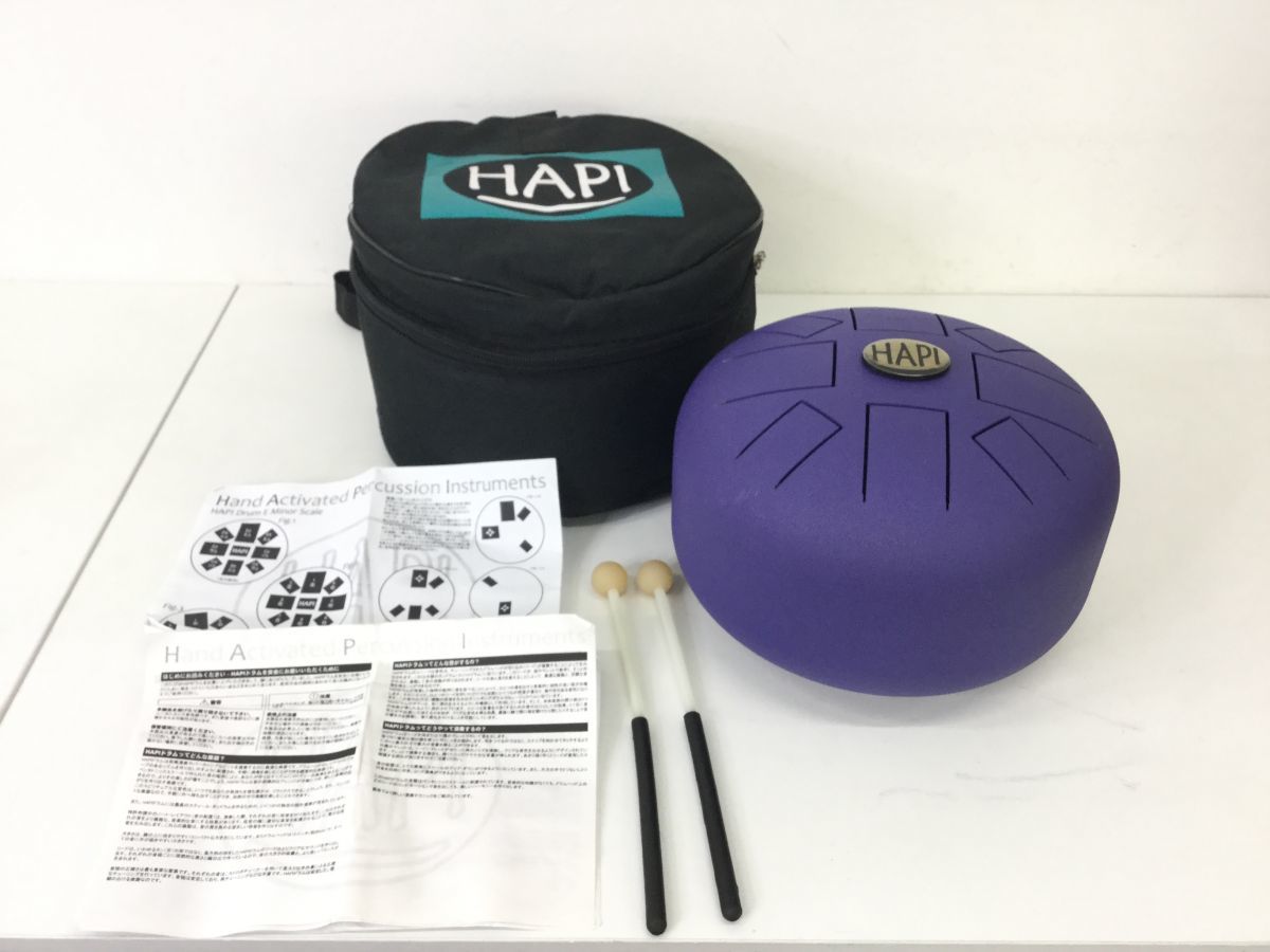 【中古】 営AD622-100 HAPI Drum ハピ ドラム 楽器 E Minor スリットドラム ケース付の落札情報詳細 - Yahoo!オークション落札価格検索 オークフリー