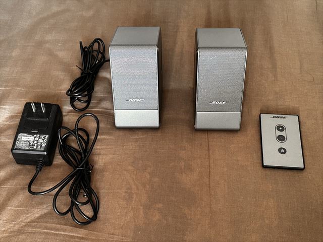 【傷や汚れあり】ボーズ/BOSE スピーカー ペア Micro Music Monitor Powerd Speaker System 中古品 ...