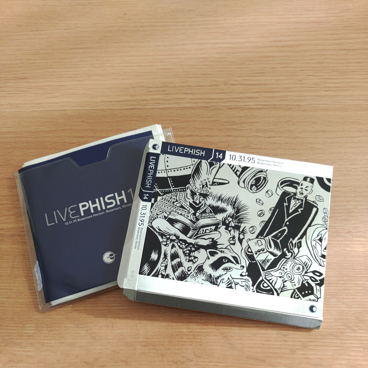 【目立った傷や汚れなし】PHISH / LIVE PHISH 14 (10.31.95 ROSEMONT HORIZON ROSEMONT ...