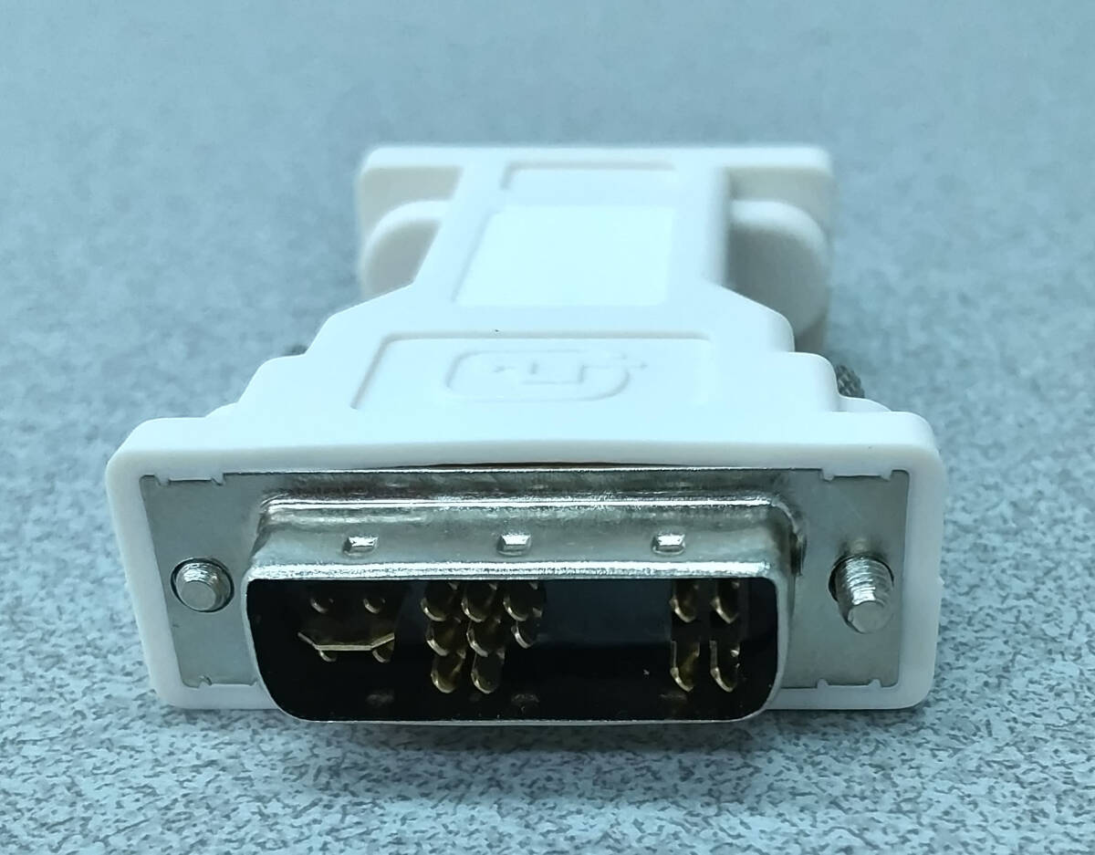 【未使用】新品 送料無料 DVI VGA アダプタ HD15 ミニ D-sub 15pin オス メス モニター ディスプレイ コネクタ ...