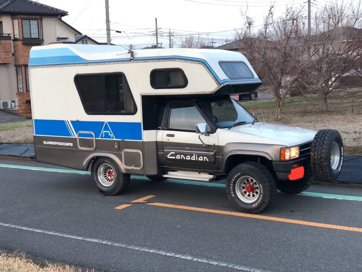 【やや傷や汚れあり】走行距離 33.616キロ ハイラックス 4WD オフロード カナディアン キャンパーの落札情報詳細 - Yahoo!オークション落札価格検索 オークフリー