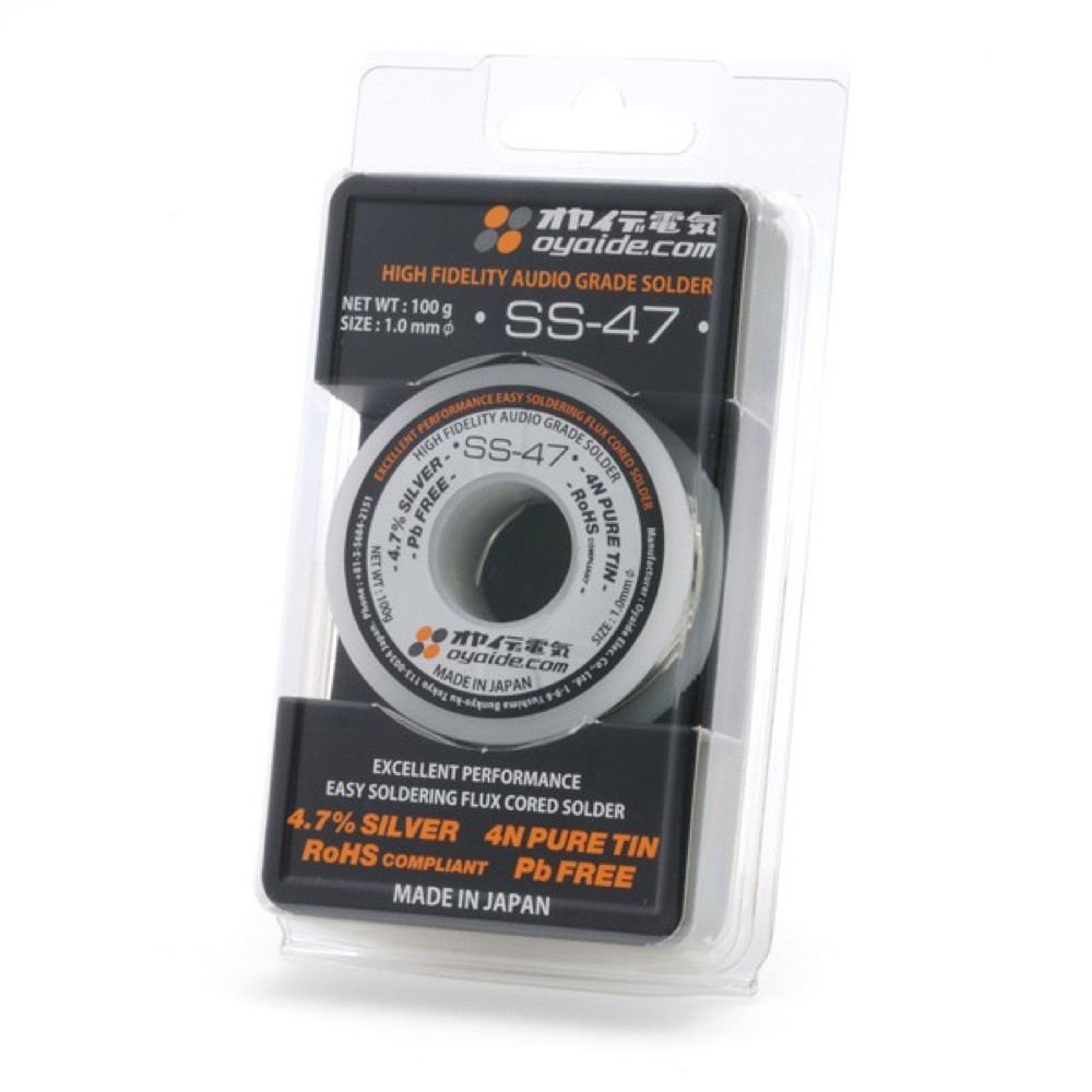 【未使用】OYAIDE SS-47 100g 音響専用ハンダの落札情報詳細 - ヤフオク落札価格検索 オークフリー