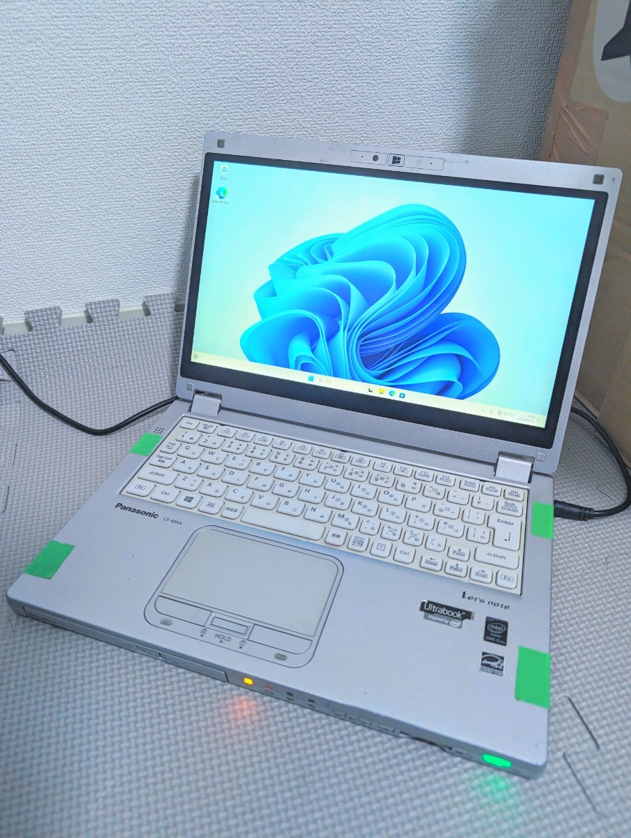 【傷や汚れあり】Panasonic Let'snote CF-MX4 LTEモデルの落札情報詳細 - ヤフオク落札価格検索 オークフリー