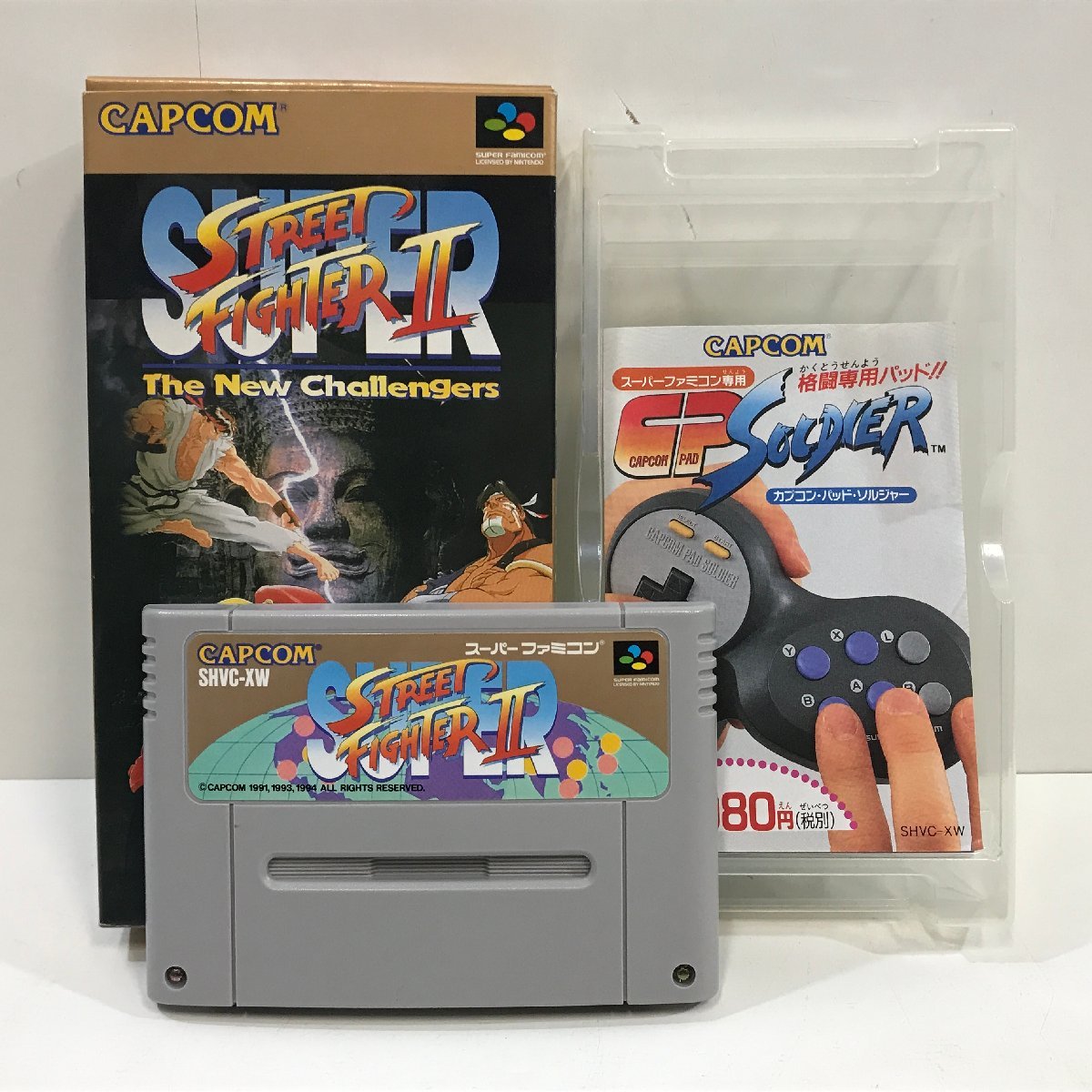 【目立った傷や汚れなし】SFC スーパーストリートファイターⅡ スパII 《箱付き・取説なし》 CAPCOM SHVC-XW カプコン スーファミ スーパーファミコン の落札情報詳細 ...