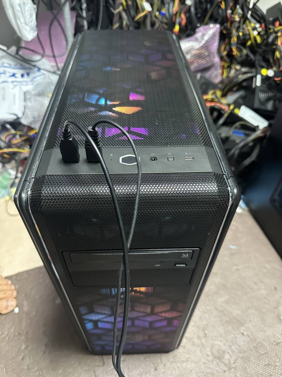 【目立った傷や汚れなし】爆速ゲーミングPC msi Cooler Master CASE AMD Ryzen 7 3800X/RAM 32GB ...