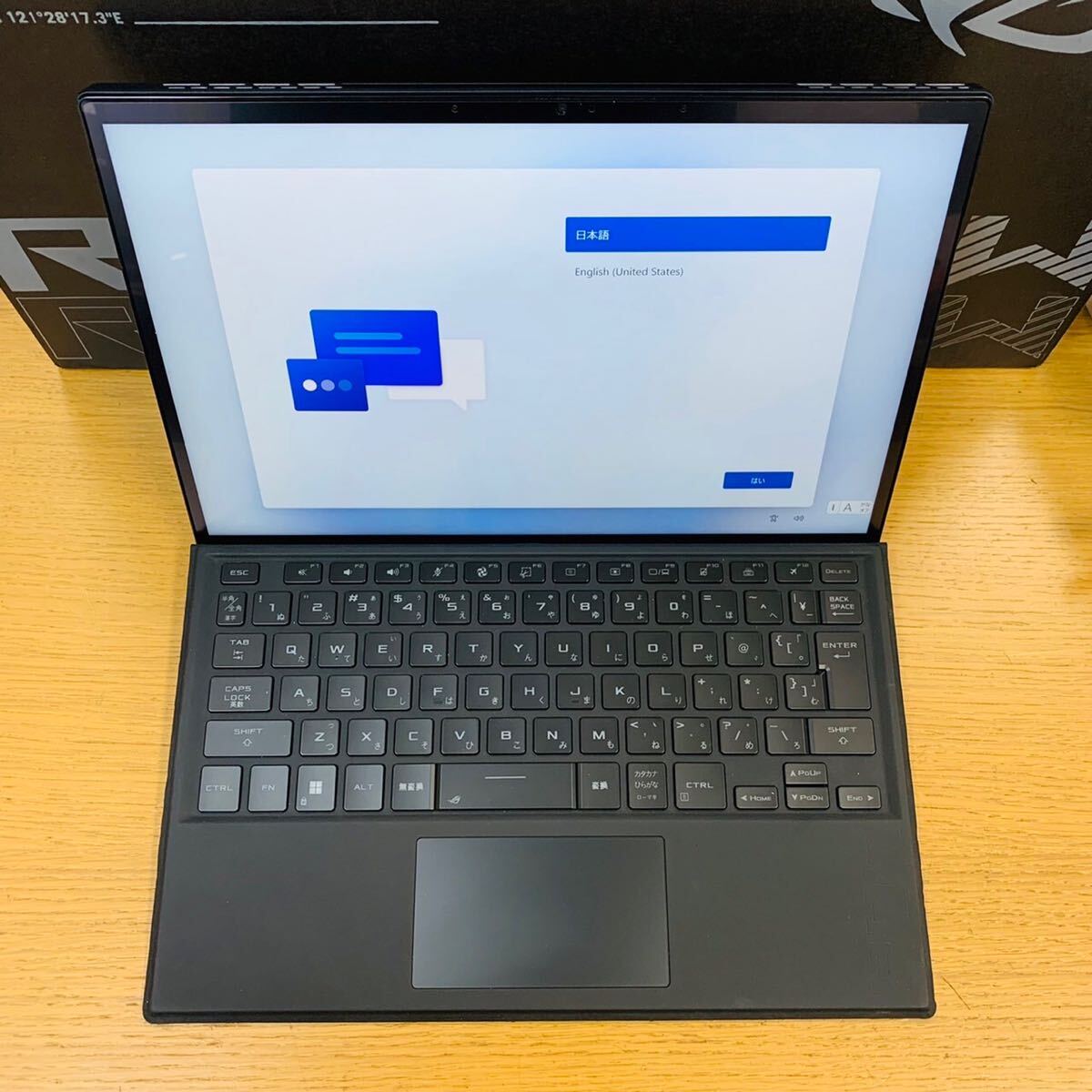 【目立った傷や汚れなし】ROG Flow Z13 GZ301ZE GZ301ZE-I9R3050TE4K ASUS i9 12900H ...