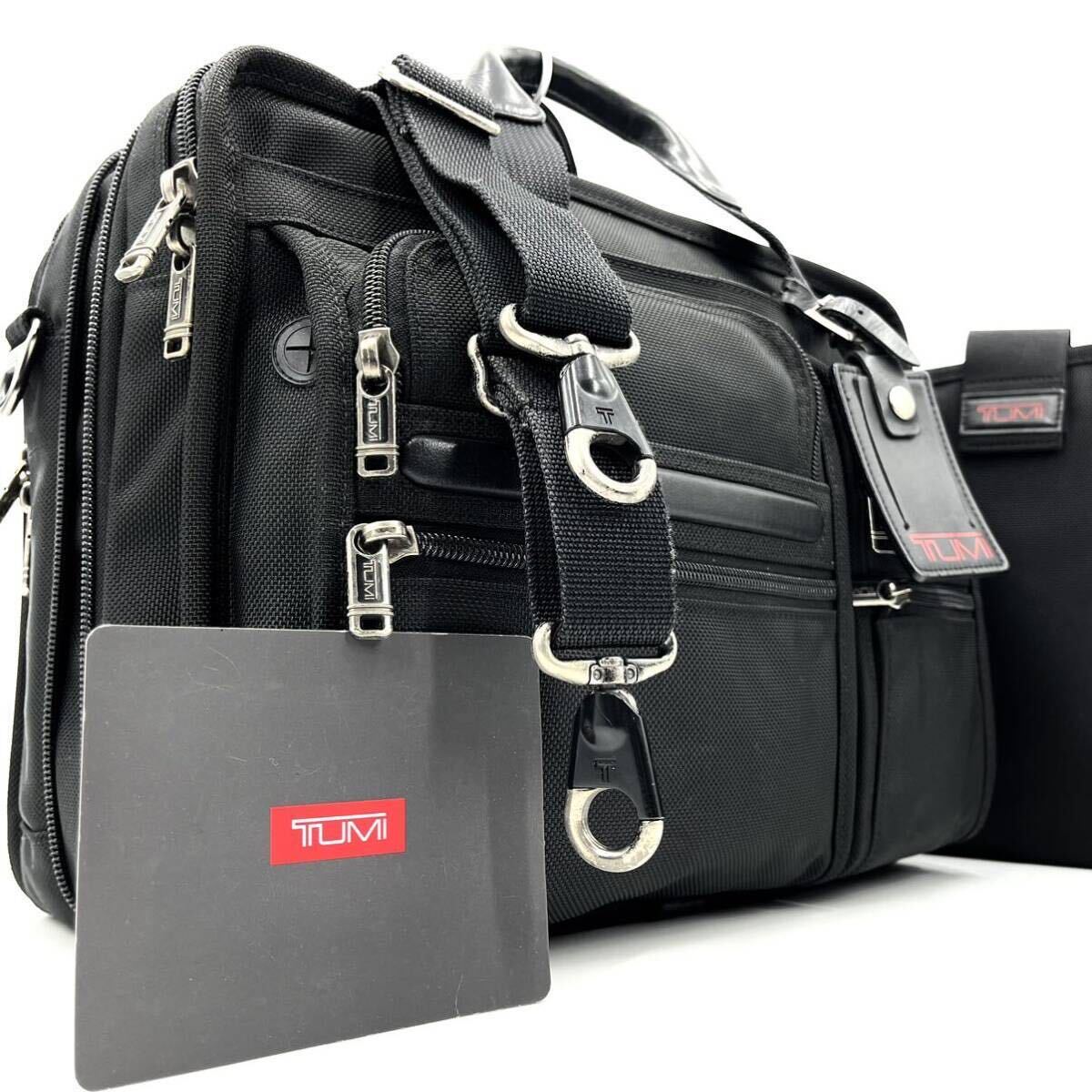 【目立った傷や汚れなし】1円《 正規品 》TUMI トゥミ ビジネスバッグ ブリーフケース 2way バリスティックナイロン レザー ブラック 黒 メンズ 大容量 多収納 自立の落札情報詳細 ...