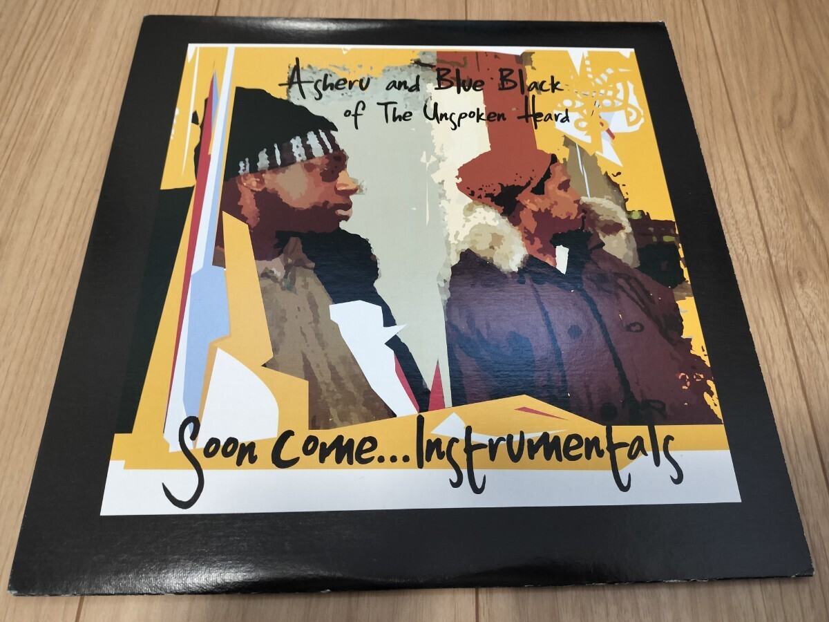 【目立った傷や汚れなし】USオリジナル 極美品 Asheru and Blue Black of Unspoken Heard / Soon ...