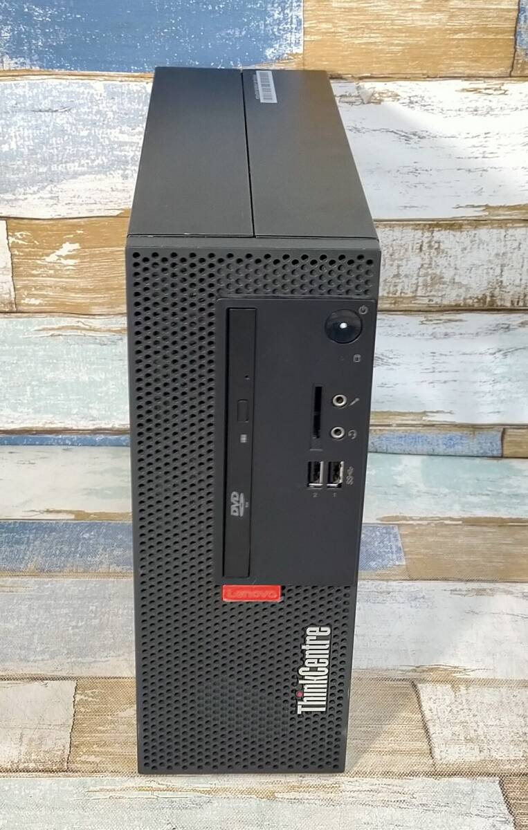 【傷や汚れあり】Lenovo ThinkCentre M720e/intel Core i5-8400@2.80GHz/メモリ4GB ...