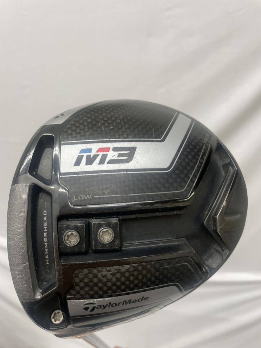 【やや傷や汚れあり】FR☆ TaylorMade ドライバー M3 10.5° シャフト Fujikura FLEX:S Speeder 569 EVOLUTION IV 左利き用 テーラー ...