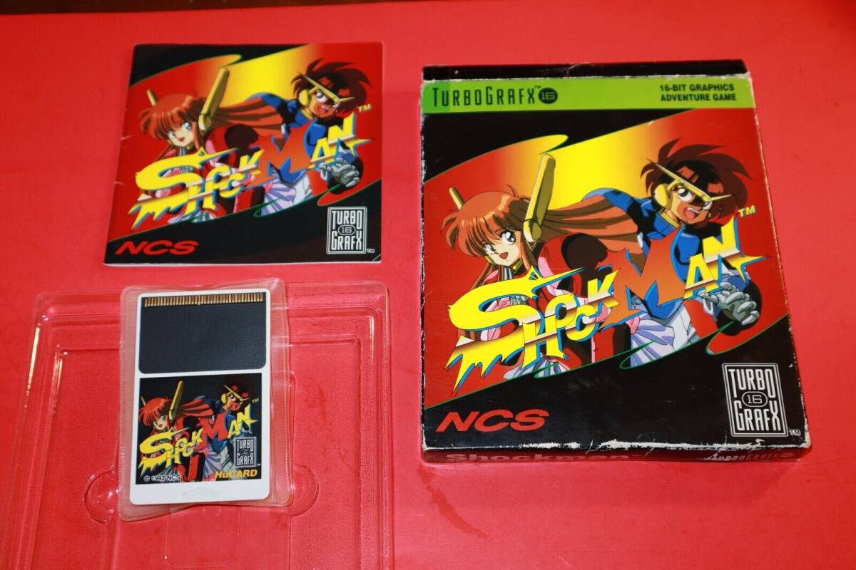 【やや傷や汚れあり】SHOCKMAN FOR TURBOGRAFX 16 TG-16 COMPLETE & TESTED! 海外 即決の落札 ...