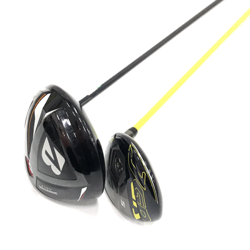 【やや傷や汚れあり】ブリヂストン J715 B3 9.5°ドライバー MJ-6s JGR 5 18° ウッド J16-11w FLEX-S ...